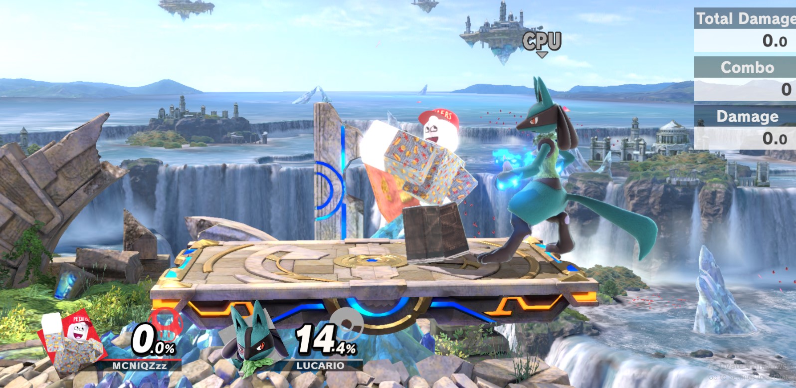 Custom Roblox Avatar in Smash Ultimate : MC