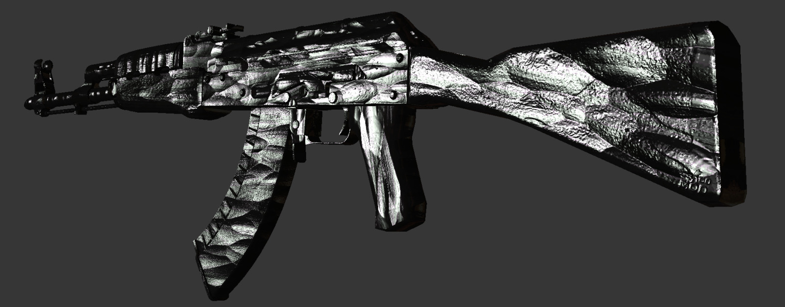 Checkpoint : TheZombieDon > Portfolio > Obsidian skin from MW2019 on CS ...