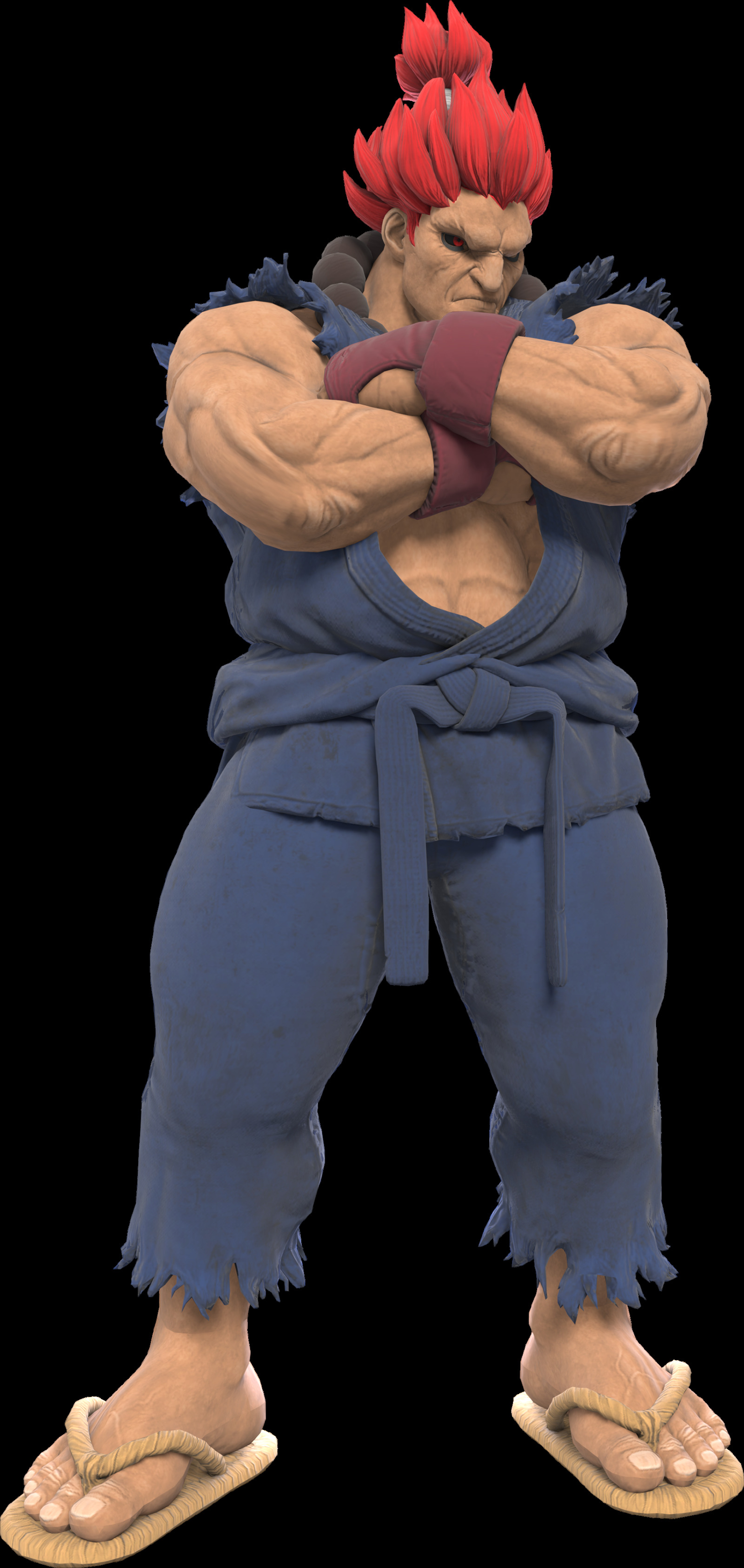Checkpoint : WomboKombo38 > Portfolio > Classic Akuma Render